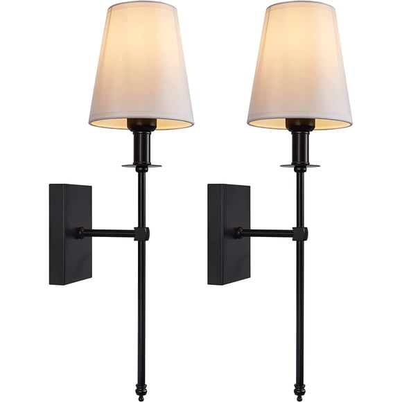 Sconce Flank Fireplace