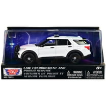 2022 Ford Police Interceptor Utility Unmarked Black and White 1/24 ...