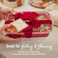 60-Piece Holiday Food Storage Set - 1-Compartment Meal Prep Containers ...