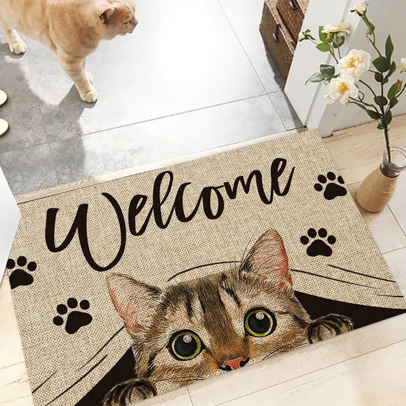 Click here for Hyknon Rugs For Living Room Welcome Doormats Home... prices