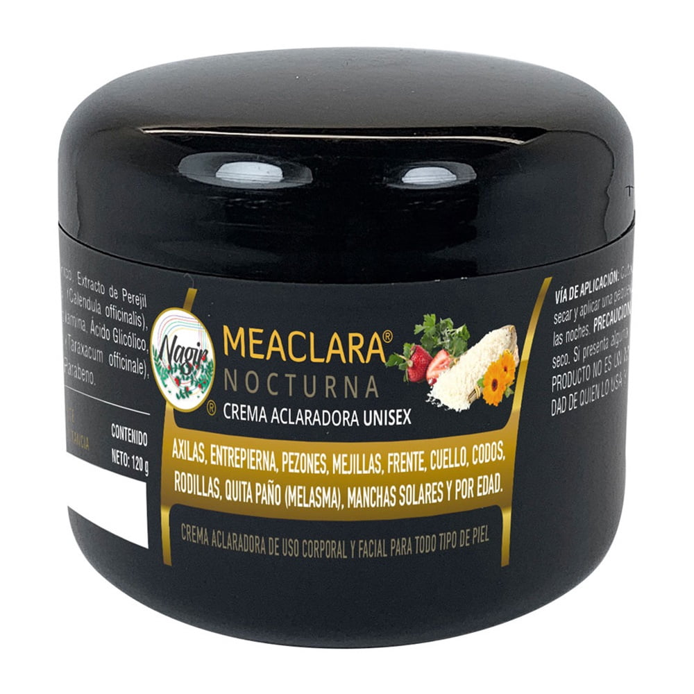 Crema Aclarante MEACLARA Nocturna 120 g | Walmart en línea