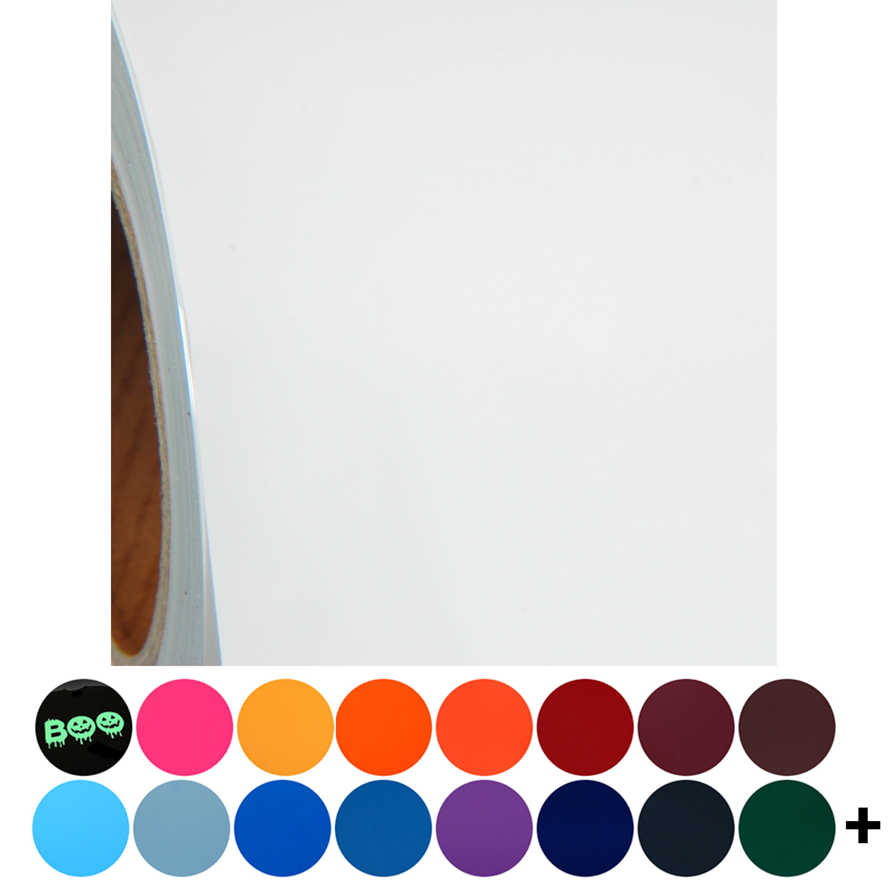 Threadart White 3D Puff 20 Wide Heat Transfer Vinyl Film HTV Solid threadart-white-3d-puff-20-wide-heat-transfer-vinyl-film-htv-solid