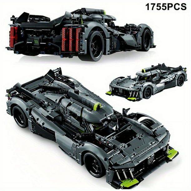 Build Your Own Super Car Kit Race Car | STEM Building Blocks Set Toy ...