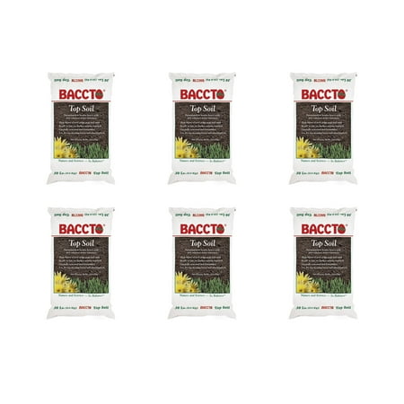 Michigan Peat Baccto Topsoil with Reed Sedge, Peat and Sand 50lbs (6 ...