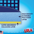 "LOLA Natural Cellulose Sponge Mop Refill, 9"" Head, Super Absorbent ...