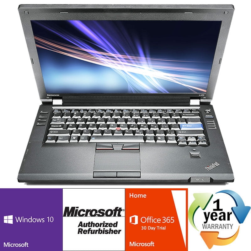 Lenovo ThinkPad L420 2.5GHz i5 4GB 500GB DRW Windows 10 Pro 64 Laptop B ...