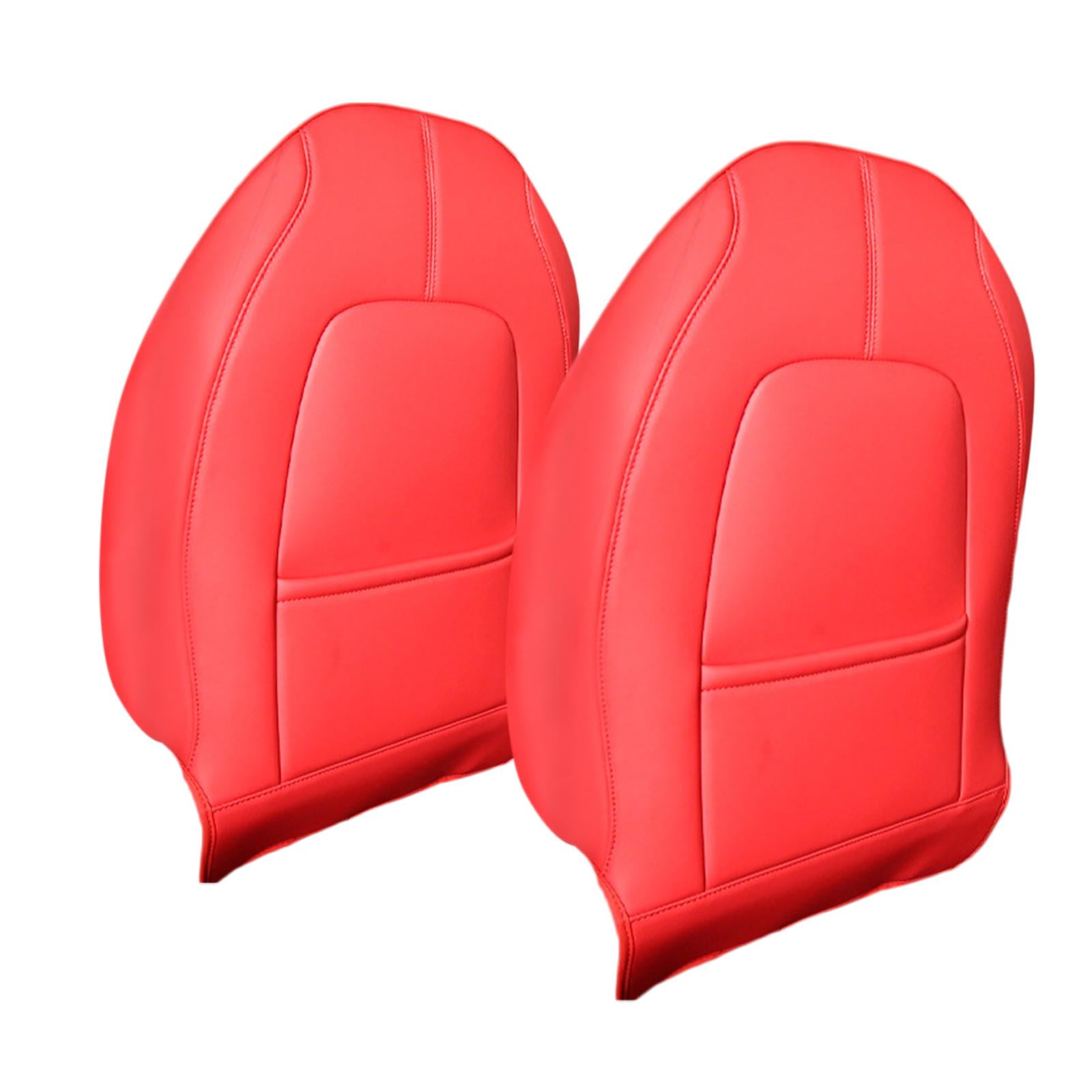 1 par de protectores de patadas traseras de asiento de tamaño completo ...