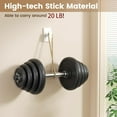 Adhesive Towel Hooks for Bathroom: 20LB Extra Strong Wall Hanger for ...