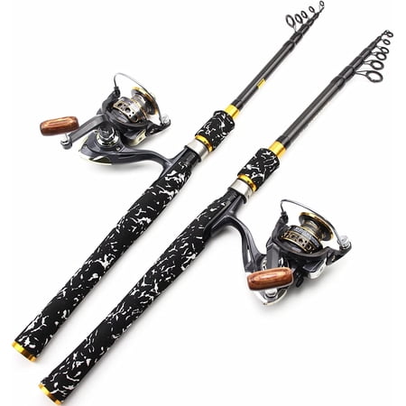 New Camouflage Handle Telescopic Reel Combo, Ex ended Handle Bai Trou ...