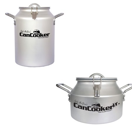 CanCooker 4 Gallon Convection Steam Cooker Bundle w/ JR Companion 2 Gal ...