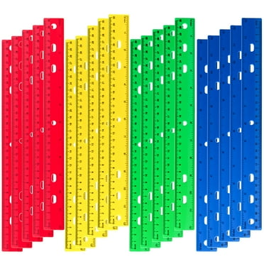 Mr. Pen- Ruler, 6 Inch, 6 Pack, Vintage Colors, Rulers for Kids, Rulers ...