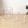 YFTDEF Measuring Cups Set, Plastic Measuring Cups, Easy Read Markings ...