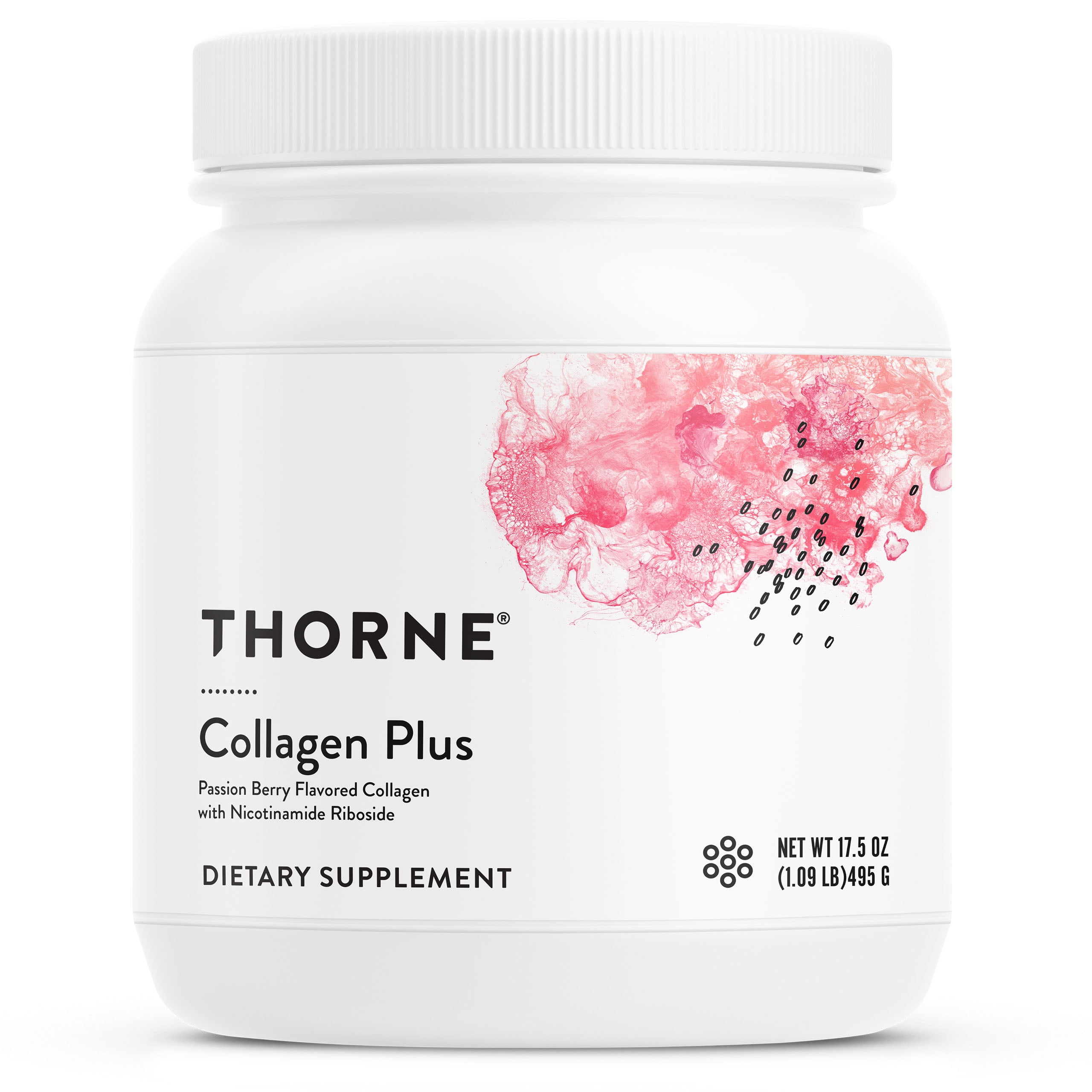 Thorne Collagen Plus - Collagen Peptides Powder with Nicotinamide ...