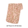 Fasiaou Coral Fleece Side Towel with Fresh Floral Print Highly ...