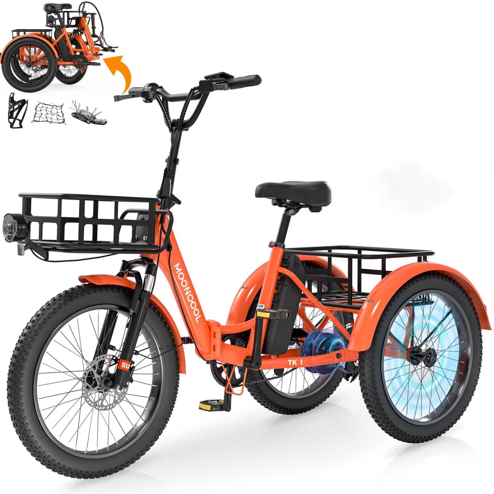 Click here for Lilypelle Tk1 Electric Folding Tricycle For Adults... prices