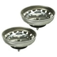 Snmubt Pack Kitchen Sink Strainer Basket Replacement For Standard 3-1 ...