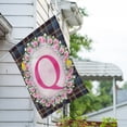 America Forever Spring Monogram House Flag Letter Q 28 X 40 inches ...