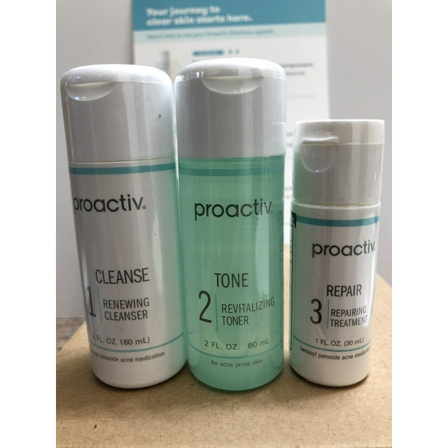 Proactiv Solution 3 Step Acne Treatment System New 30 Day Starter Pack