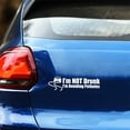 Chicmine Funny Not Drunk I'm Avoiding Potholes Car Sticker Truck Body ...