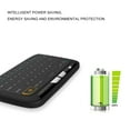 2.4Ghz H18 Mini Wireless Keyboard Touchpad Combo with 3 Level Backlit ...