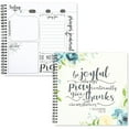 Faithful Finds Spiral Bound Notebook for Women, Devotional Bible ...