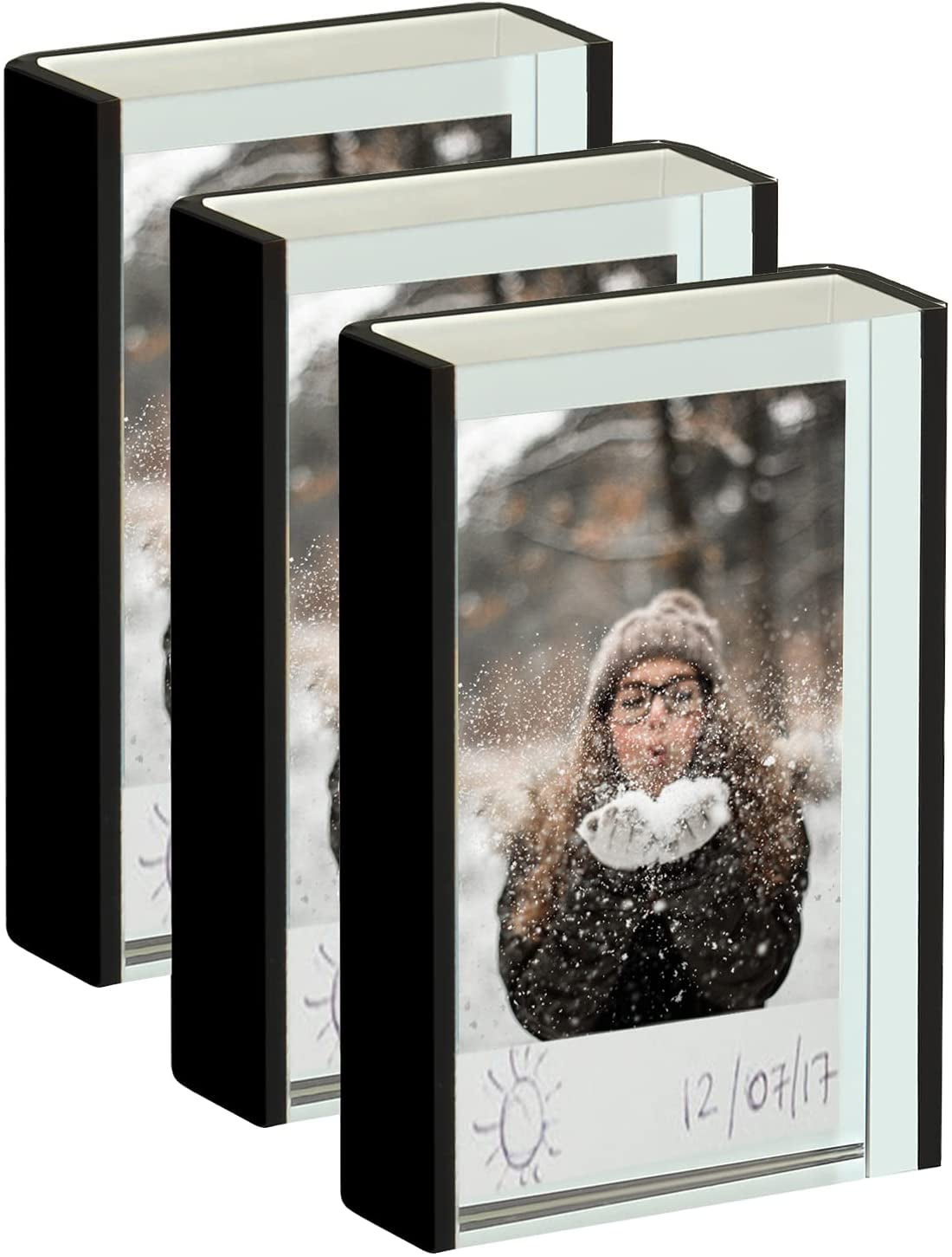 WINKINE Instax Mini Frames 2x3, Polaroid Frames Clear Cute Picture ...