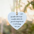 Xipoxipdo I Wish You Lived Next Door Heart Ornament