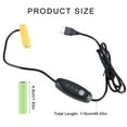 USB 5V Input 1.5V 3V 4.5V Output Battery Elimination Cable Power Cord ...