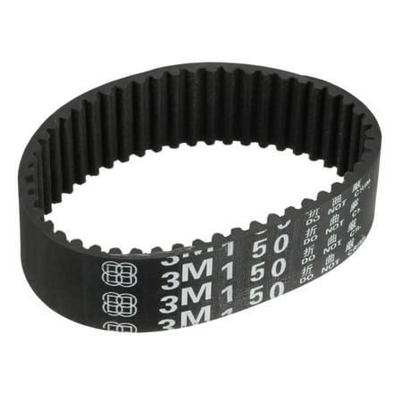 Unique Bargains HTD3M 50 Teeth Stepper Timing Belt Rubber Geared-Belt ...