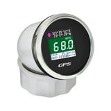 Waterproof 52mm 85mm Digital GPS Speedometer ODO With Longitude ...