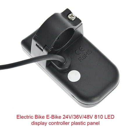 Electric Bicycle LED Display Speed Control Instrument Plastic Panel E ...