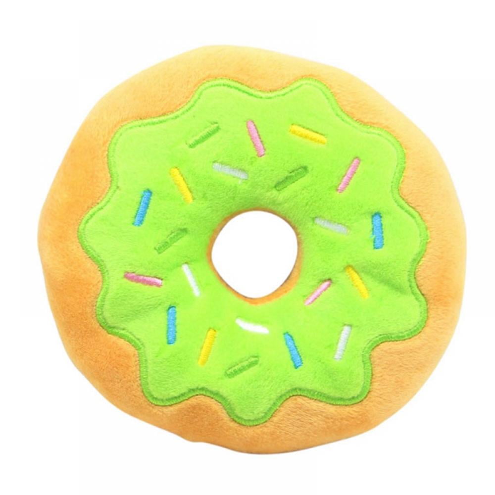 Topumt Donuts Durable Plush Dog Toys with Squeakers - Walmart.com