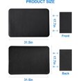 Dish Drying Mat for Kitchen Counter 17"x31.5" Non-Slip Rubber Backed ...