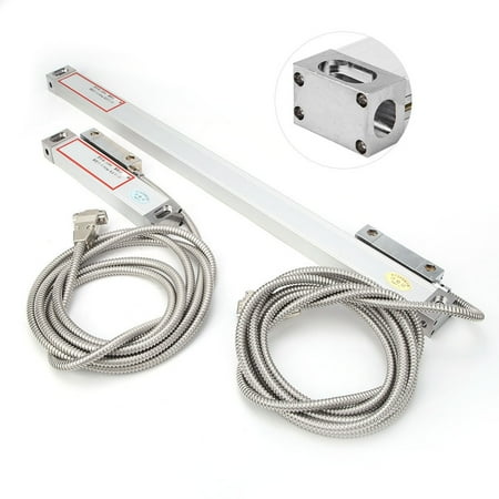 Dro 2 Pcs Linear Scale 2AE/3AE Axis Aluminum Alloy Casted Milling Lathe Digital Readout ...