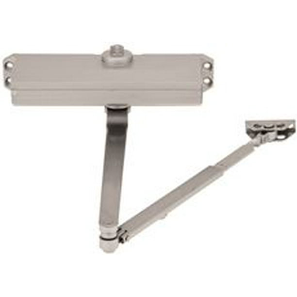 Norton Adjustable Streamline Door Closers #1601 Aluminum - Walmart.com