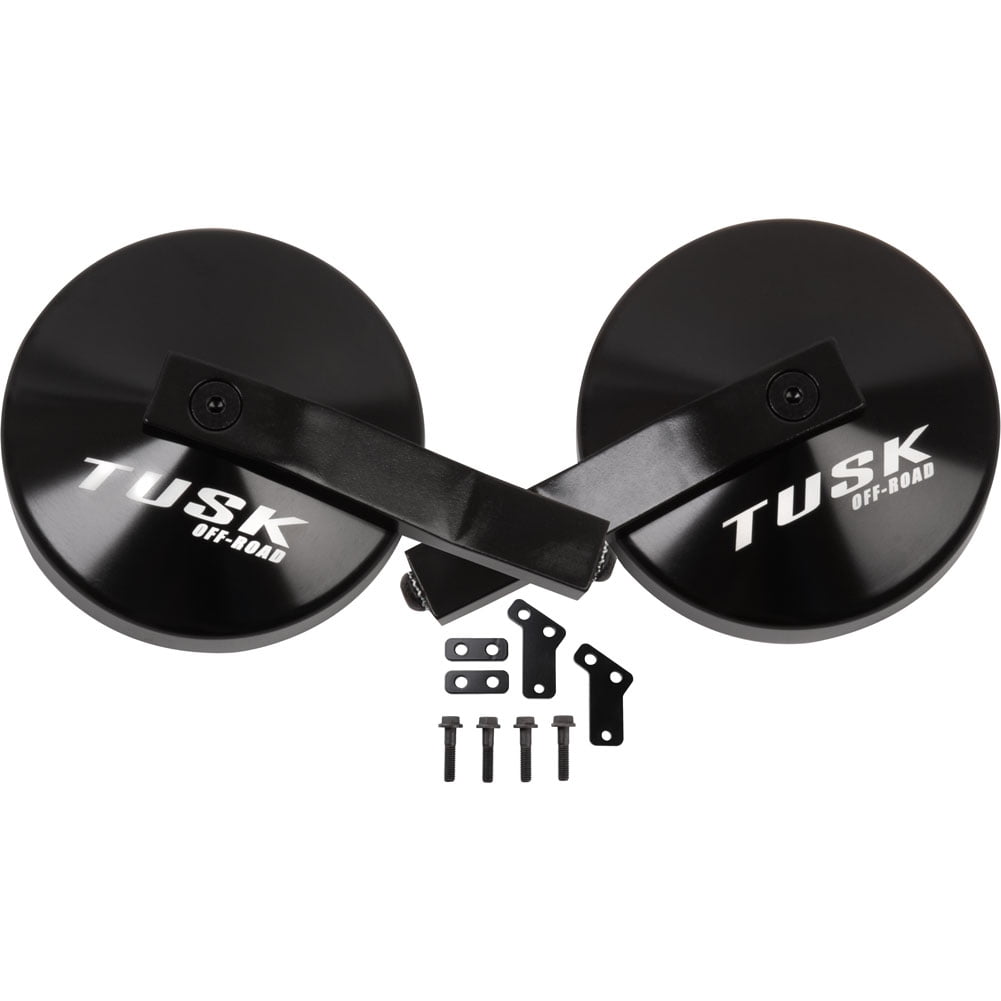 Tusk Alloy UTV Mirror Kit w/A-Pillar Mounts For CAN-AM Commander Max ...