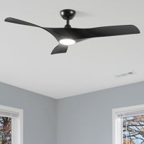 Uforic 52" Ceiling Fan with Light: Energy-Efficient, 6-Speed, Dimmable ...