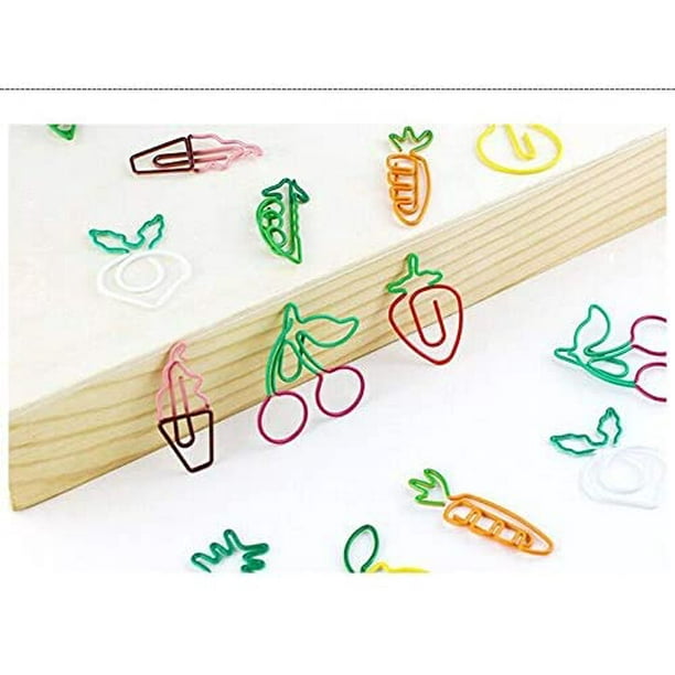 Vegetable Shape Creative Special-Shaped Paper Clips Cartoon Cute Carrot ...