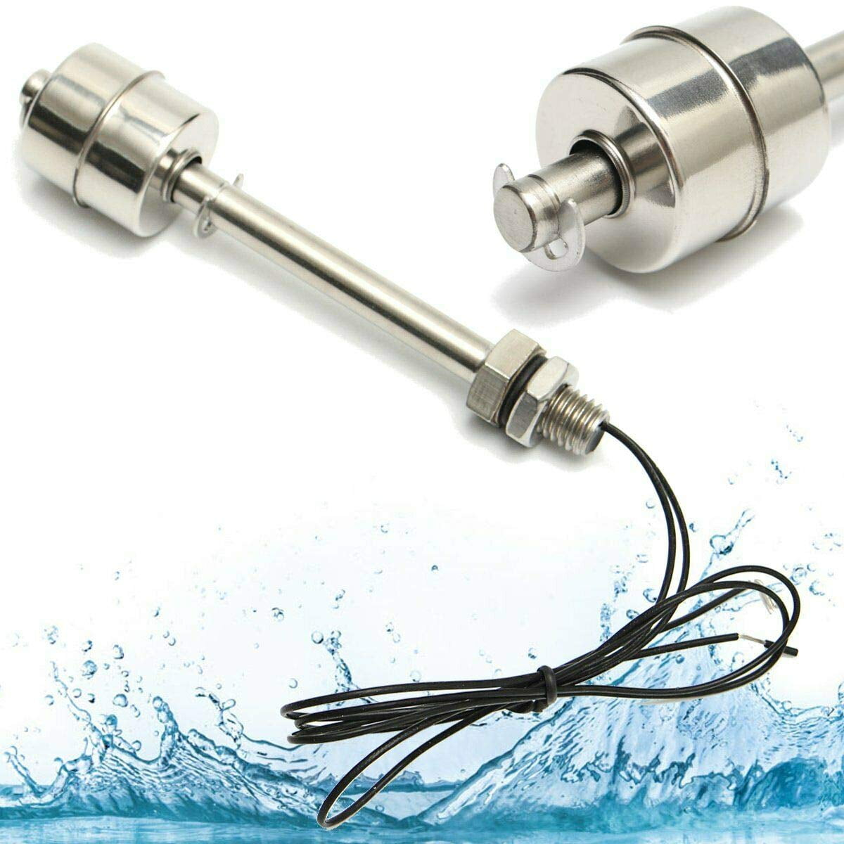 Floating Switch L100/150/200/250mm, Liquid Water Level Sensor Stainless ...