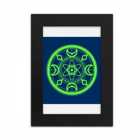 Six Star Pattern Plamour Spell Desktop Photo Frame Picture Display Art ...