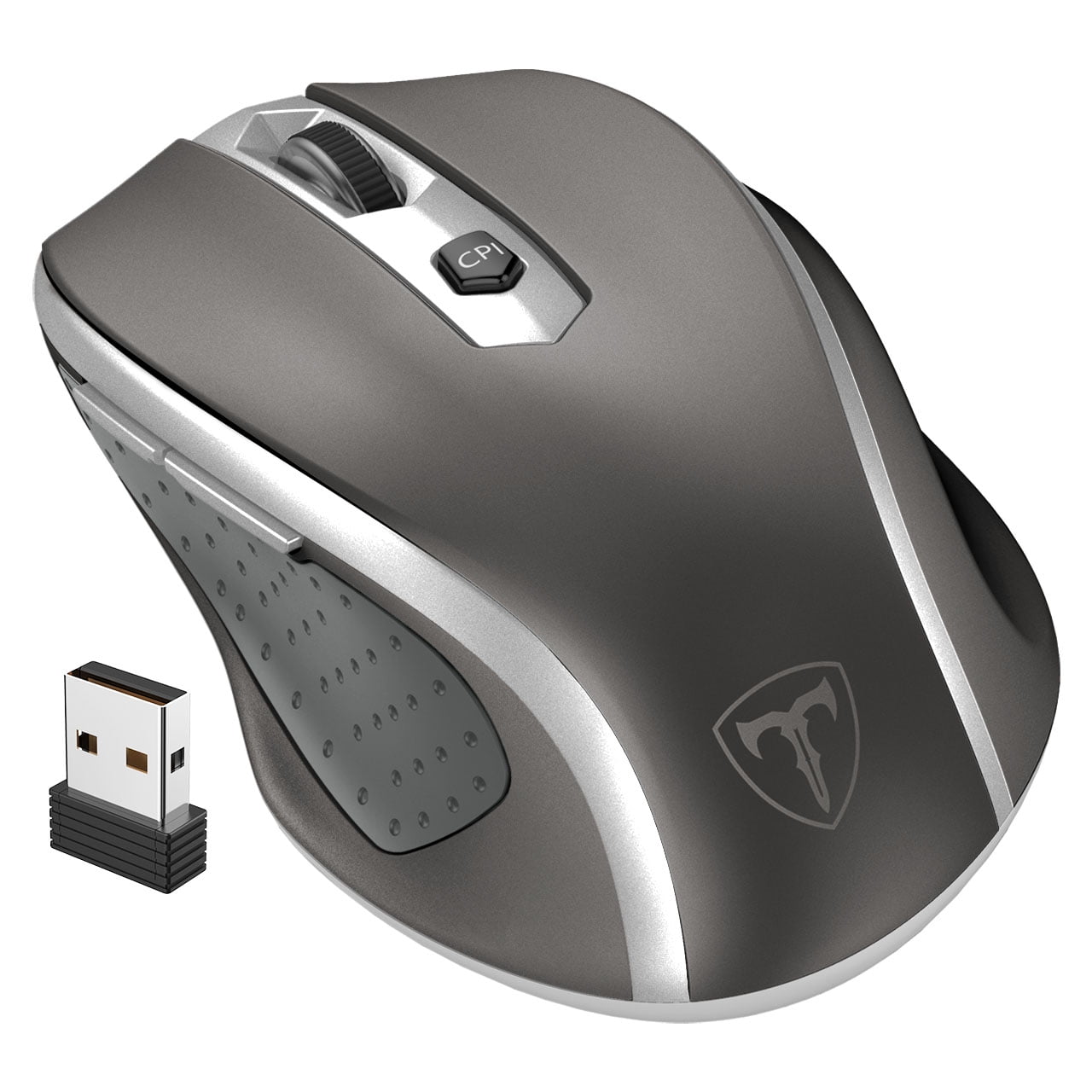 VicTsing 2.4G Wireless Computer Mouse, USB Cordless Mice W/800-2400 DPI ...