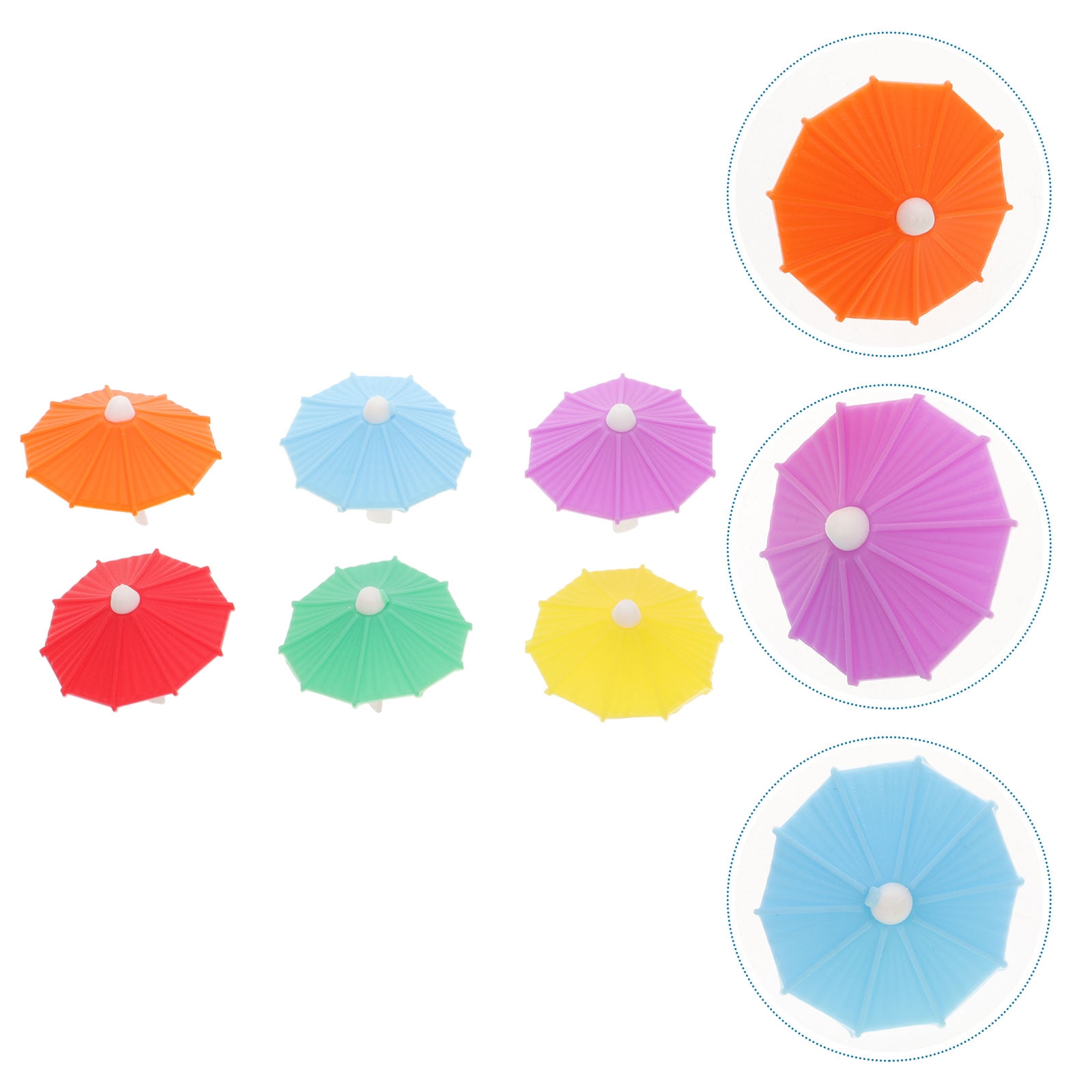 Click here for Minkissy 4boxes Set Drink Charms Umbrella Shape Si... prices