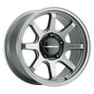 17x9 Vision 351 Flow Satin Grey Wheel 8x170 (0mm) - Walmart.com