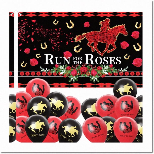 Roses & Races Extravaganza: 2023 Kentucky Derby Party Kit - Vibrant Run ...
