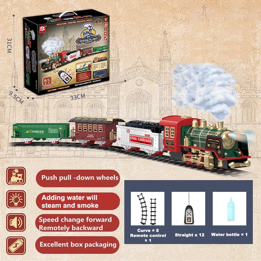 Click here for Generic Train Set Toy Rc Train Set W/ Smoke Lights... prices