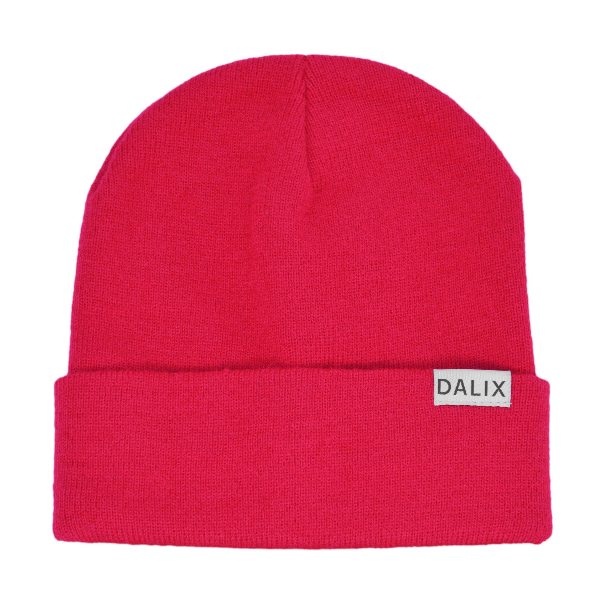 DALIX Cuff Beanie Cap 12" in Red - Walmart.com