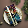 Bahomeck Napkins Set Of 4 Reusable Washable Square Fabric Dining Table ...