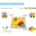 ODYSITE Wooden Toddler Puzzles Gifts Toys, 1-3 Year Old Boys Girls ...