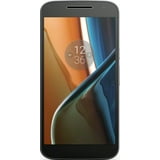 Motorola Moto G4 16GB Unlocked Smartphone, Black - Walmart.com