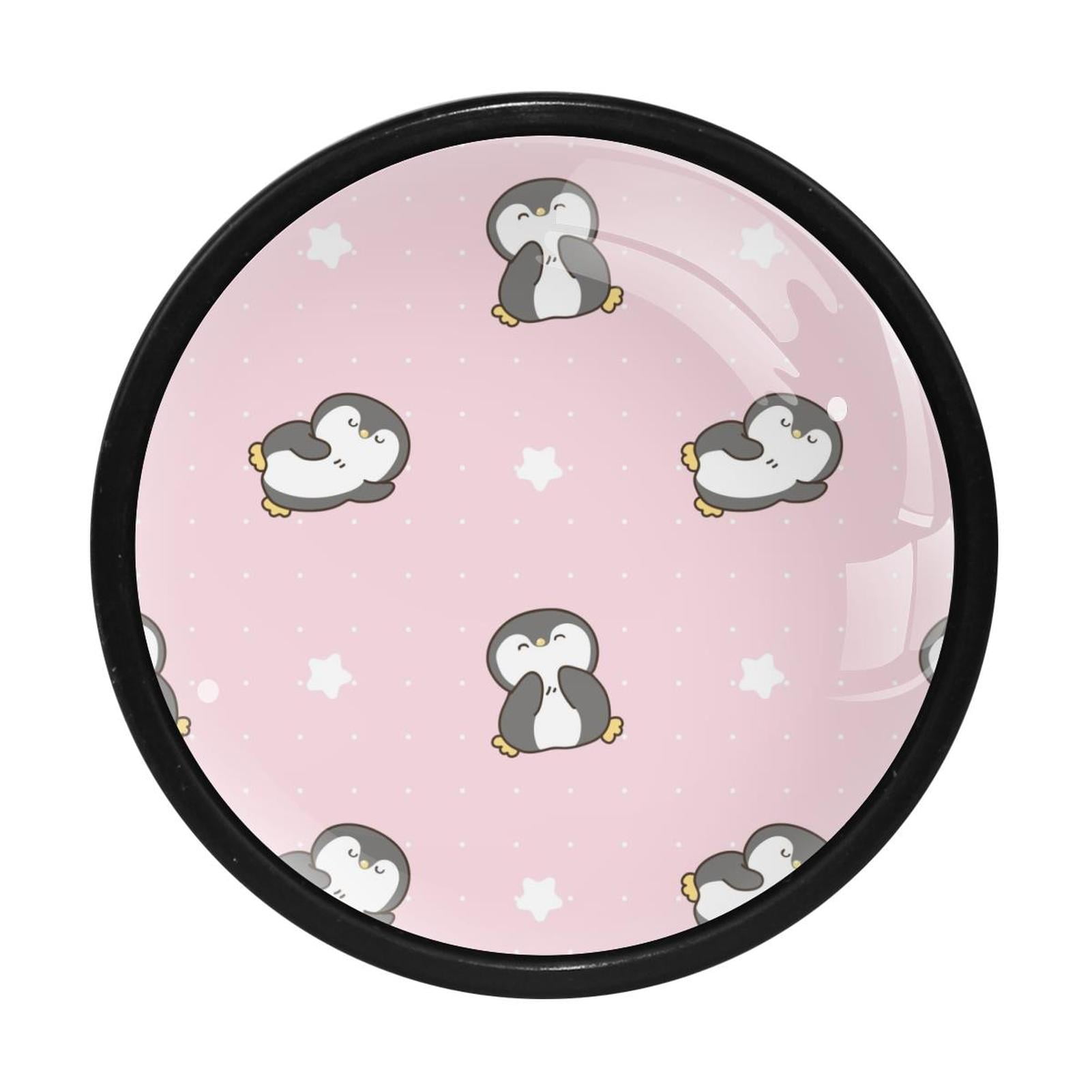 4 Pcs Penguin Knobs for Kitchen Cabinet Cupboard Dresser Bookcase ...